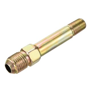 Extension Pipe Fitting 9/16"-18 UNF Male to 1/8 PT Hex Connector - Bed ...