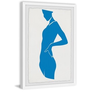 'I Feel Blue' Framed Painting Print - Bed Bath & Beyond - 36081976