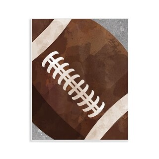Stupell Bouncing Fun Football Wall Plaque Design by Christine Simpson ...