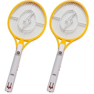 Bug Zapper Racket Rechargeable Electric Fly Swatter Mosquito Zapper ...