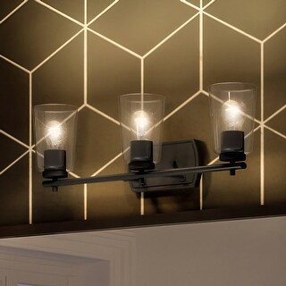 Luxury Traditional Bath Light, 7.625"H x 23"W, with Transitional Style ...