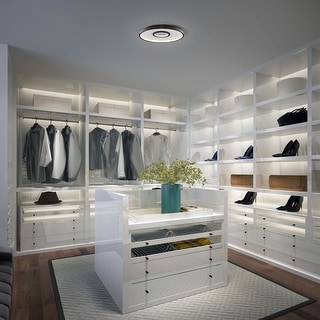 Pinpoint Round 16in LED Flush Mount - Bed Bath & Beyond - 42220527