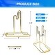 GSE™ 2-Pack Brass Raffle Ticket Dispenser for Single/Double Roll Raffle ...