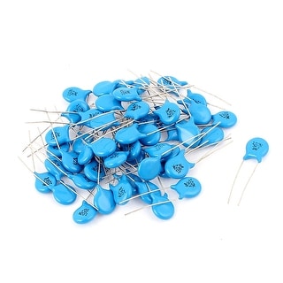 50pcs High Voltage DIP Disc Ceramic Capacitors 1000pF AC 3KV - Blue ...
