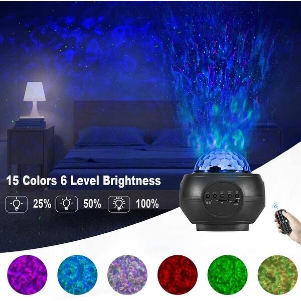 Galaxy Starry Night Light Projector Lamp - Bed Bath & Beyond - 40224211