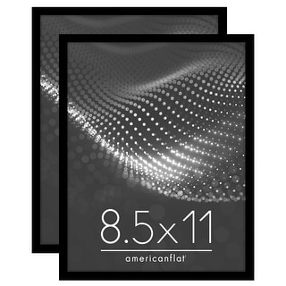 Americanflat Thin Border 8.5x11 Diploma Frame - Shatter-Resistant Glass ...