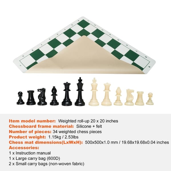 chess set dimensions