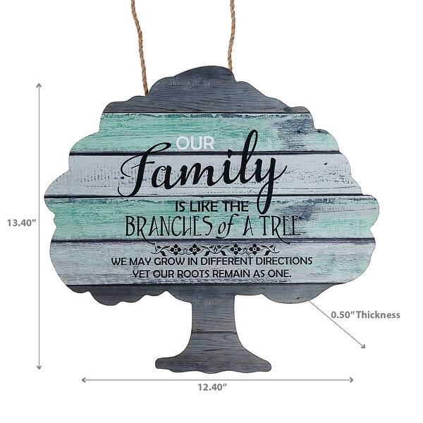 Mdf Tree Wall Sign Family Is Like Branches Of Tree - Bed Bath & Beyond ...