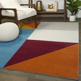 Maison Modern Color Block Area Rug - Bed Bath & Beyond - 35326155
