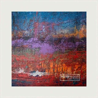 9x9 Contemporary White Complete Wood Square Picture Frame with UV ...