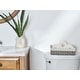2-pack Natural Wicker Baskets with Liner and Handle, Storage Basket for ...