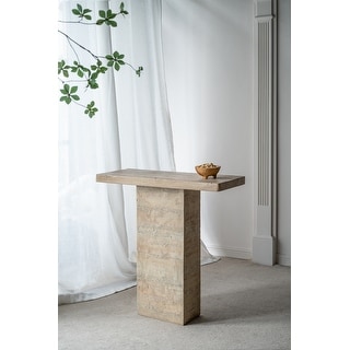 Square Coffee Table with Pedestal Base - Bed Bath & Beyond - 43743571