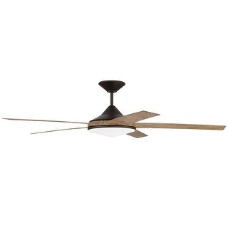 Craftmade DLY605 Delaney 60" 5 Blade Outdoor Smart LED Ceiling Fan ...