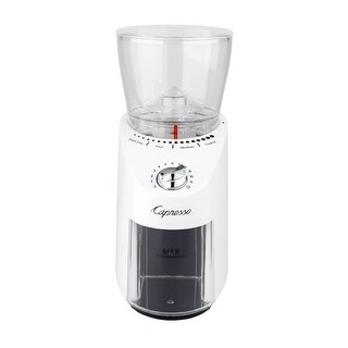 Capresso Infinity Plus Conical Burr Grinder (White) - Bed Bath & Beyond ...
