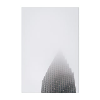 Houston Texas Downtown in Fog 03 Photography Nature Art Print/Poster ...