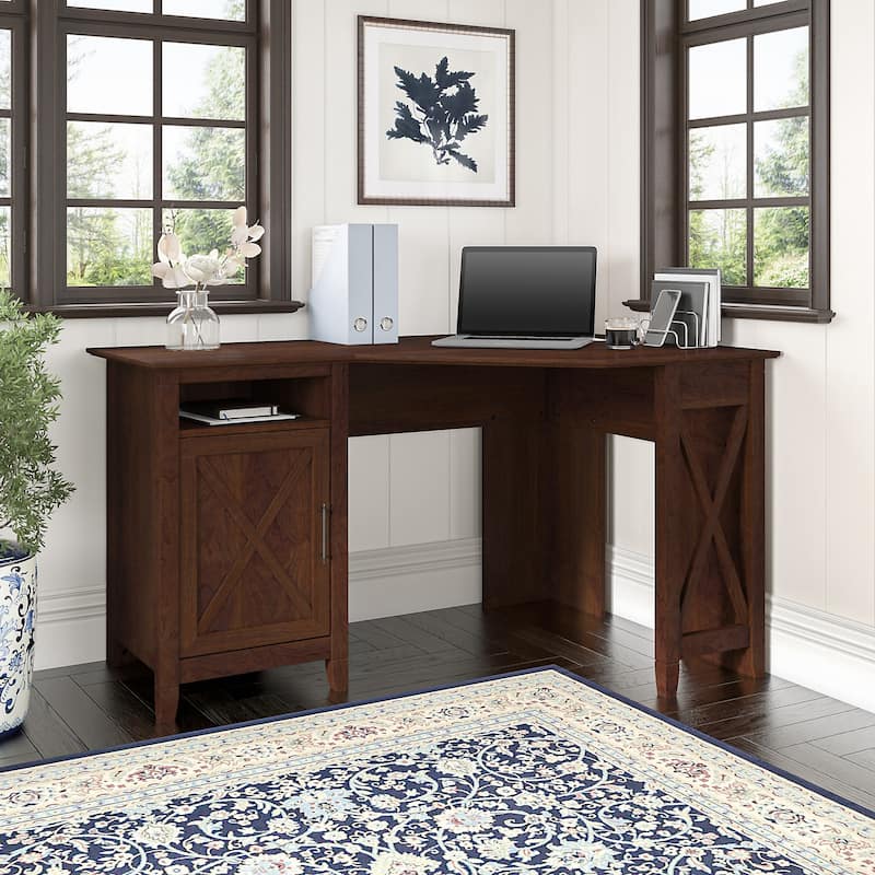 Key West 54W Computer Desk with Storage by Bush Furniture - Overstock ...