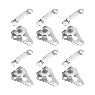 6Set Stainless Steel Sewing Hooks and Eyes Closure Set, 14x18mm - Bed ...