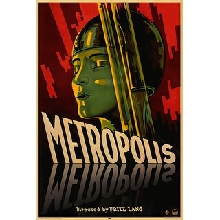 Metropolis Vintage Movie Poster Art Poster - 24 x 36 Inch - Bed Bath ...