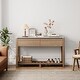 47 Inch Modern Farmhouse Double Drawers Console Table - Bed Bath ...