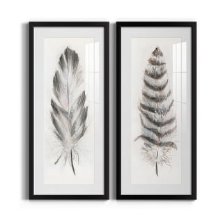 Feather Fancy I-Premium Gallery Framed Print - Ready to Hang - Bed Bath ...