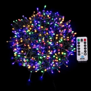 Vickerman 1000 Light Multicolor LED Indoor/Outdoor 8-Function Snake ...