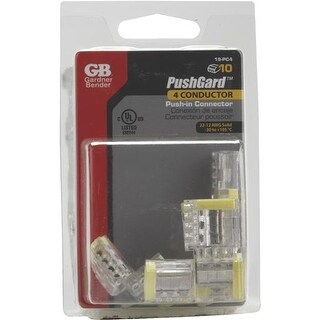 GB Electrical 4-Port Insure Connector 19-PC4 Unit: CARD - Bed Bath ...