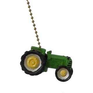 Green Agricultural Farm Tractor Ceiling Fan Light Pull - Bed Bath ...