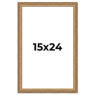 15x24 Frame Red Solid Wood Picture Frame Width 1.75 Inches | Interior ...