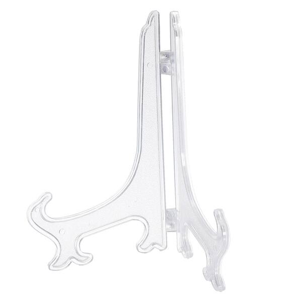 8 Inch Display Stand Holders Display Pictures PS Plastic Clear Pack of ...