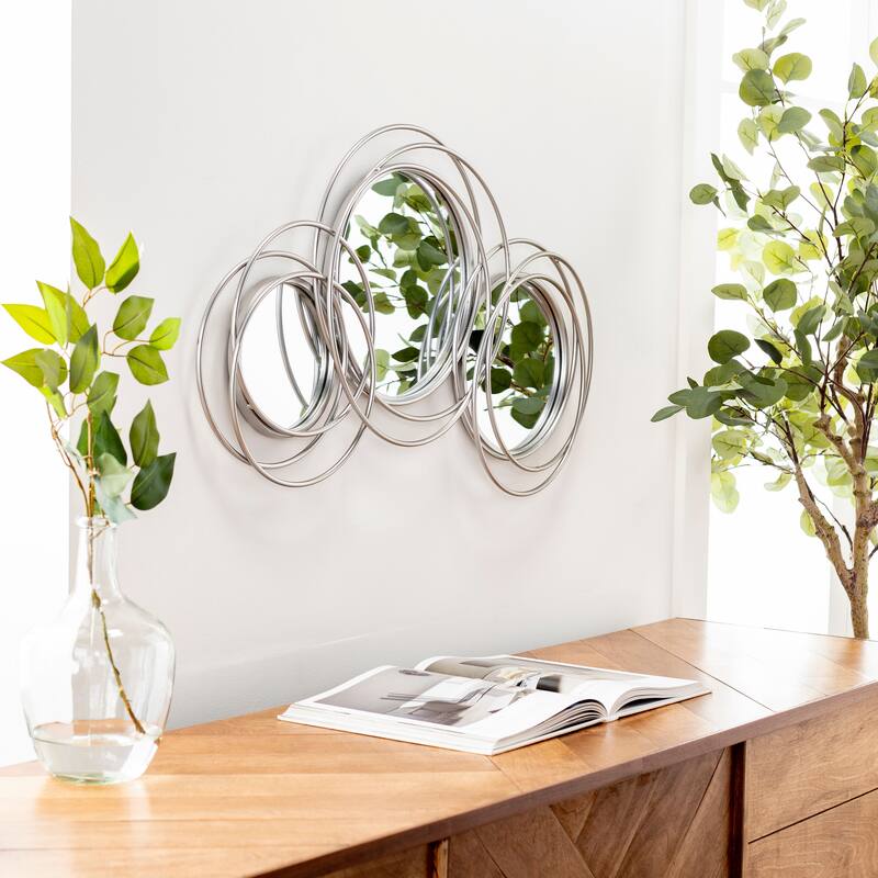 Artistic Weavers Pierre Contemporary Silver Triple 18x33-inch Round ...