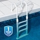 Blue Wave Aluminum/Resin In-Pool Ladder for Above Ground Pools - Bed ...