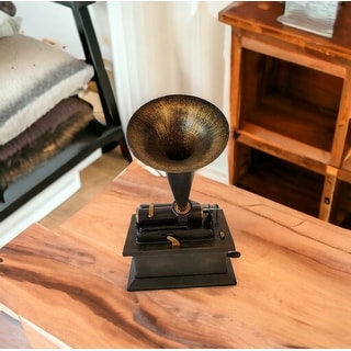 c1901 Edison Standard Phonograph Replica Sculpture - Bed Bath & Beyond ...