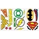 DC Superhero Logos Wall Decals by RoomMates - Bed Bath & Beyond - 38408453