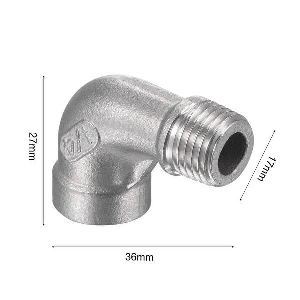 Pipe Fittings Elbow NPT Male to Female Thread Hose Connector Adapter ...