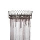 Decorative Metal Curtain or Canopy Crown - 29.0"L x 13.8"W x 7.9"H ...