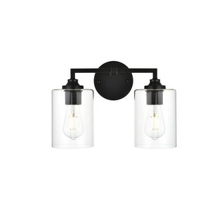 Elegant Lighting LD7315W14 Mayson 2 Light 10" Tall Bathroom Sconce ...