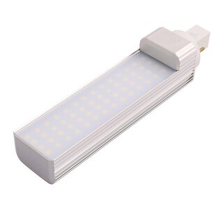 AC/DC12V 10W 6000K Horizontal Recessed LED Light Tube G24 Transparent ...