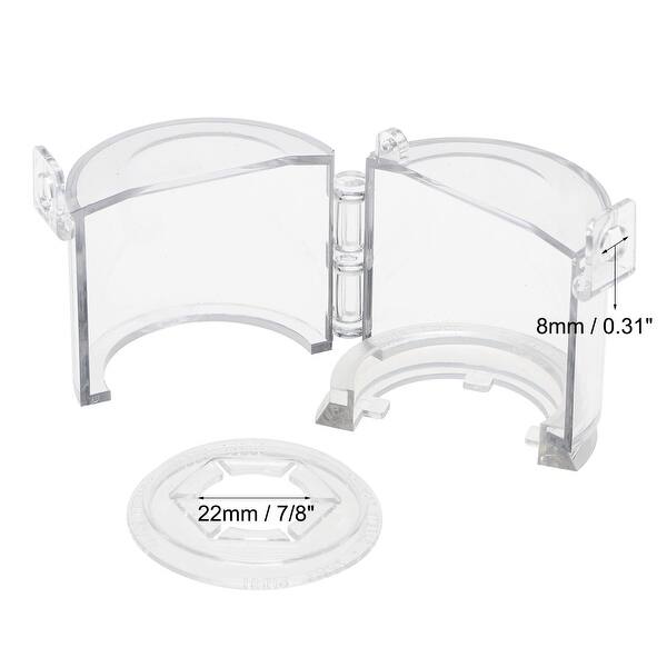 Universal Wall Switch Lockout Cover Oven Cooker Gas Hob Key Knob Covers ...