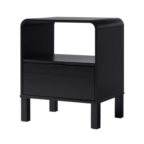 ikea bedside table black