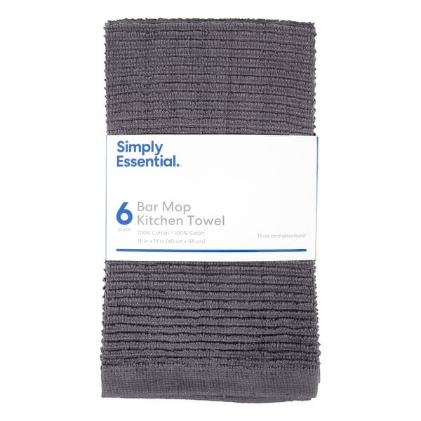 Simply Essentials Bar Mop - Set of 6 - 19" L x 16" W - On Sale - Bed ...