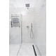 LUXE Linear Drains SP-26 26" Square Pattern Grate Linear Shower Drain ...