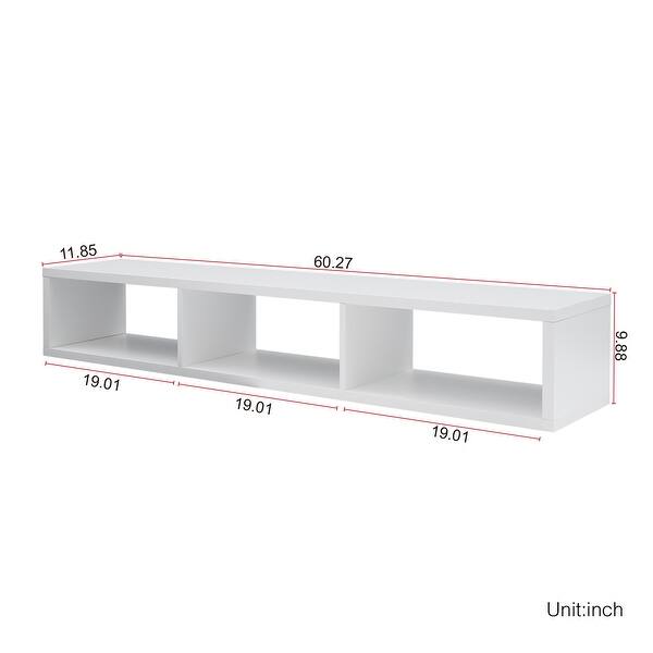 Shallow Floating TV Console - Bed Bath & Beyond - 35889669
