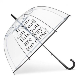 If You Can Read This You Are Way Too Close Bubble Umbrella - Bed Bath ...