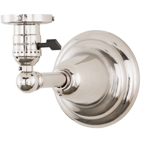 5"W Revival Paddle Socket 1 LT Wall Sconce Hardware - Bed Bath & Beyond ...