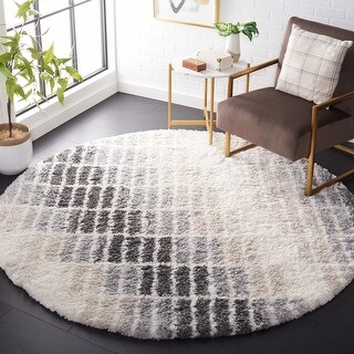 SAFAVIEH Fontana Shag Fershteh Modern 2-inch Thick Rug - Bed Bath ...