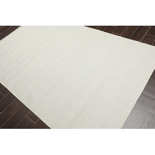 Hand Woven Wool Contemporary Flatweave Area Rug (5'x8') (3'x12') - 3' x ...