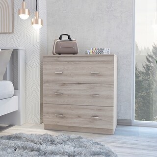 Classic Style 3-Drawers Dresser Chests for Bedroom, Superior Top ...