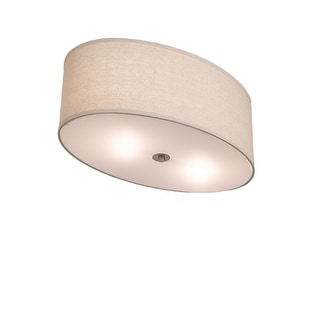 Meyda Tiffany 245492 Cilindro Southland 2 Light 24" Wide Semi-Flush ...