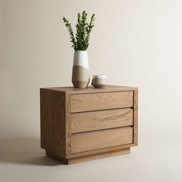 SAFAVIEH Couture Holt 3 Drawer Nightstand - Bed Bath & Beyond - 33860362