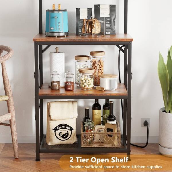 tea station shelf